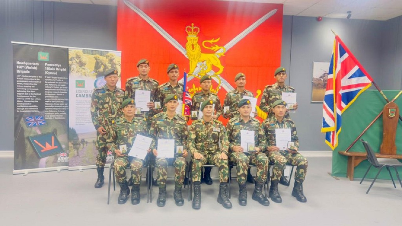 Nepali Army Wins Gold Medal at International Patrolling Exercise in the ...